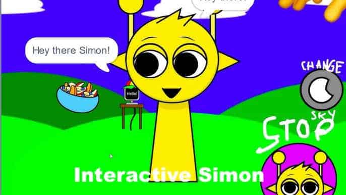 Sprunki Interactive Simon - Play Online on Sprunki Mods